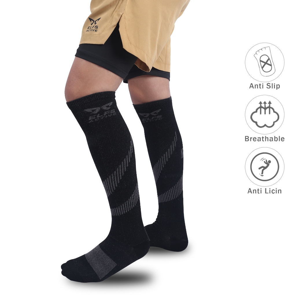 Jual Compression Socks Kaos Kaki Kompresi Panjang Running Hiking ...