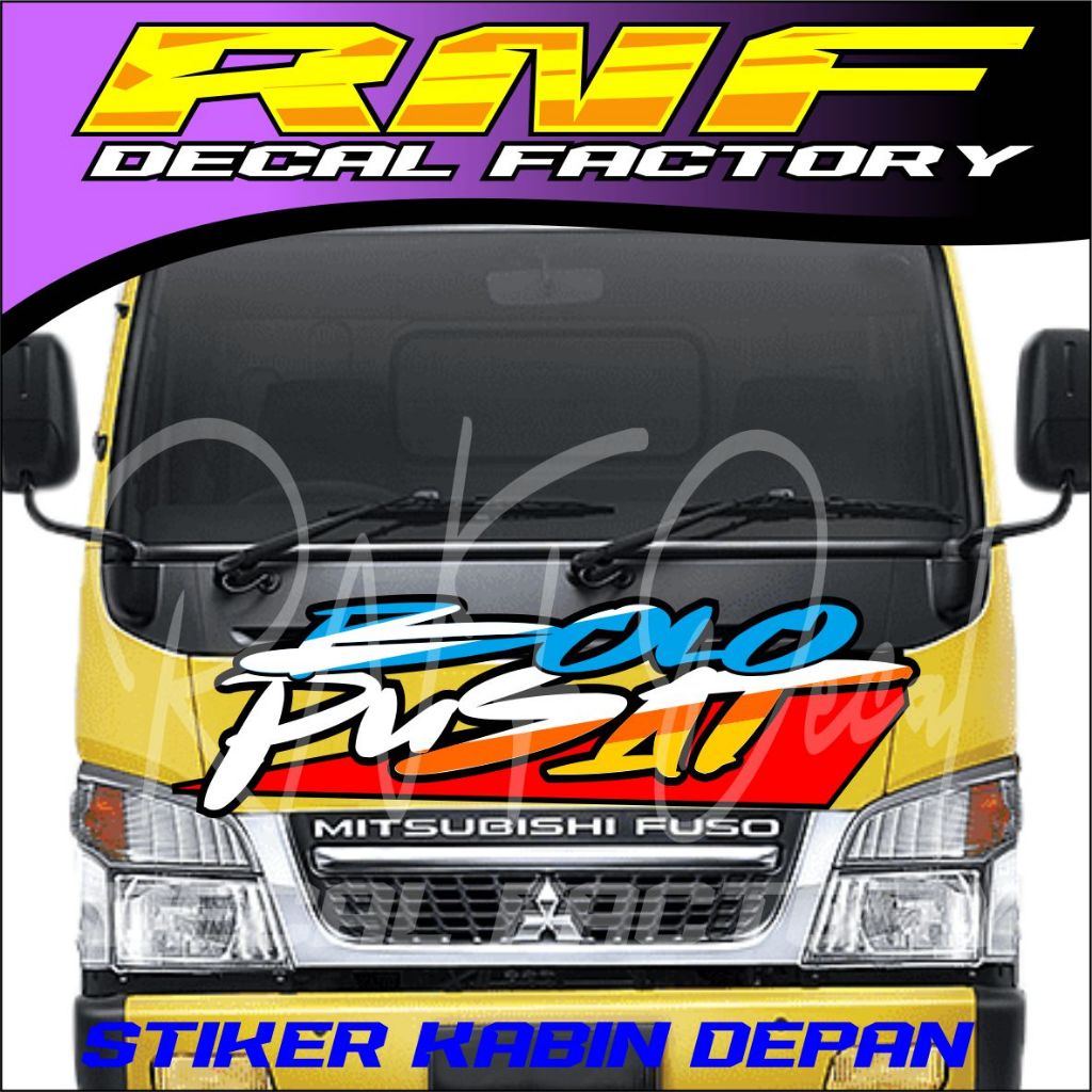 Jual STIKER CUTTING KABIN TRUK BOLO PUSAT,,STIKER CUTTING STUK CUSTOM ...