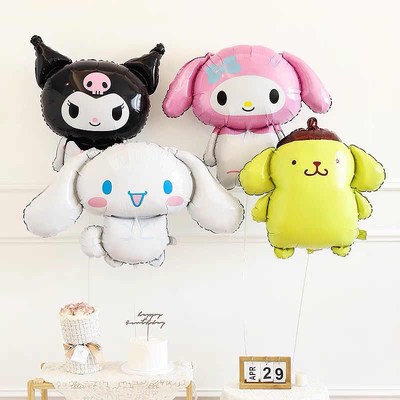 Jual Foil balon Jumbo Sanrio Cinnamoroll / Foil My Melody Kuromi / Foil ...