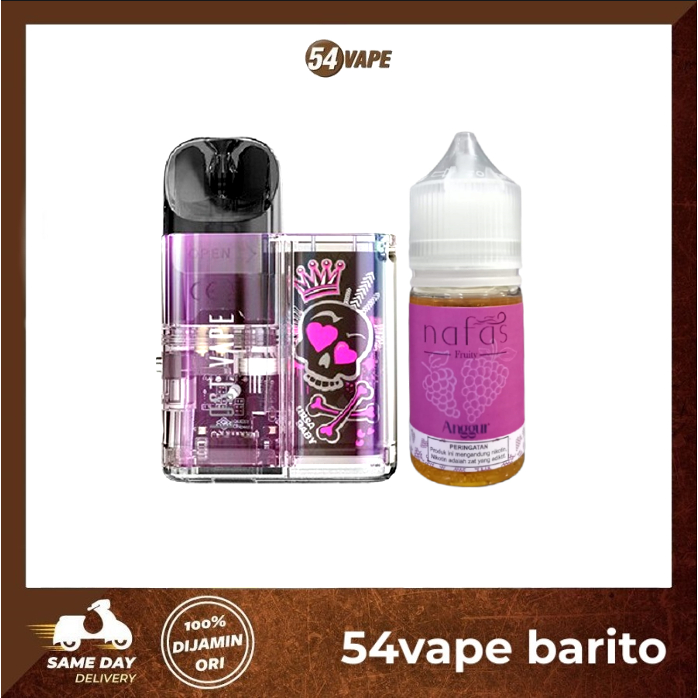 Jual Lost Vape Ursa Baby Pod 800mAH 2.5ml + Liquid Nafas Pods Friendly ...