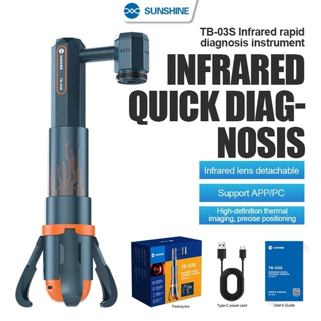 Jual SUNSHINE TB-03S Infrared Rapid Thermal Camera IIT ShortCam Lite ...