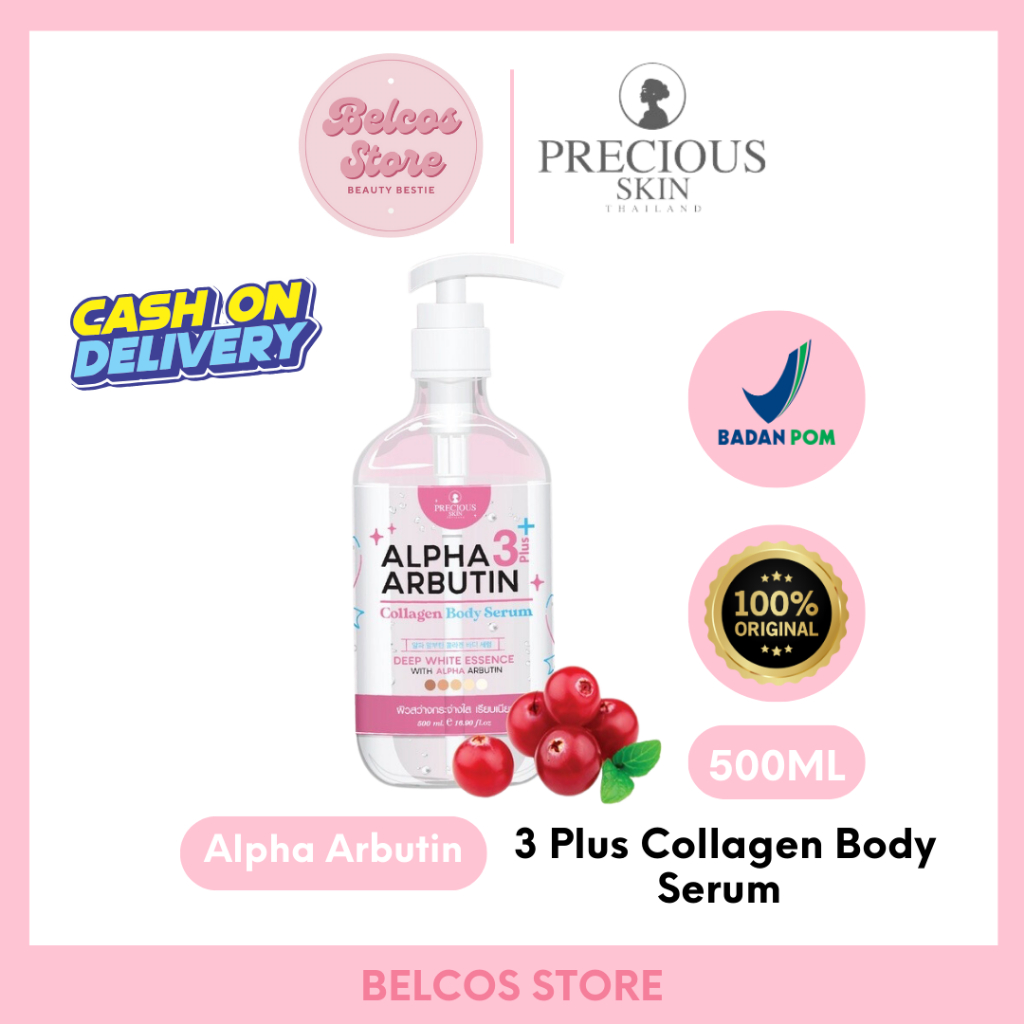 Jual Precious Skin Thailand Alpha Arbutin 3Plus 10x Whitening Booster ...