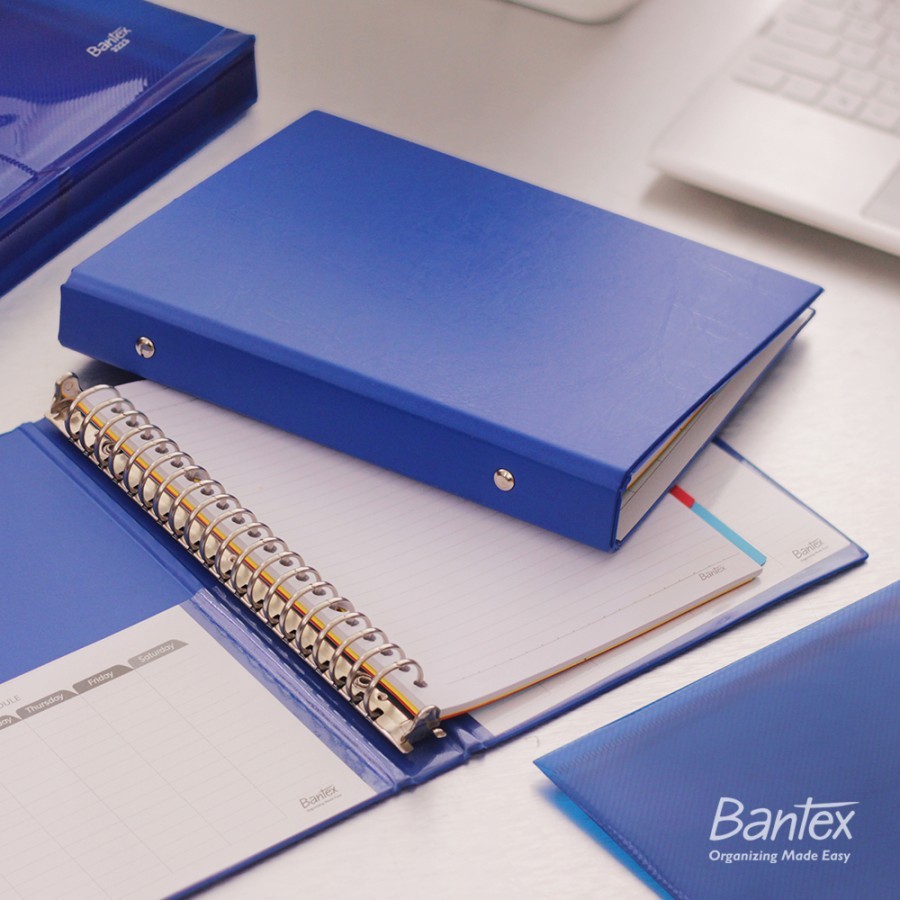 Jual Bantex Binder Note A5 20 Ring Besi Loose Leaf Multiring Binder ...