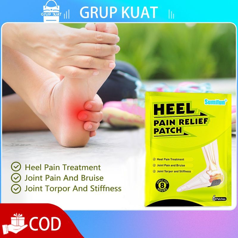 Jual 6pcs Sumifun Koyo Untuk Taji Tumit Tendon Sakit Kaki Kebas Keseleo ...