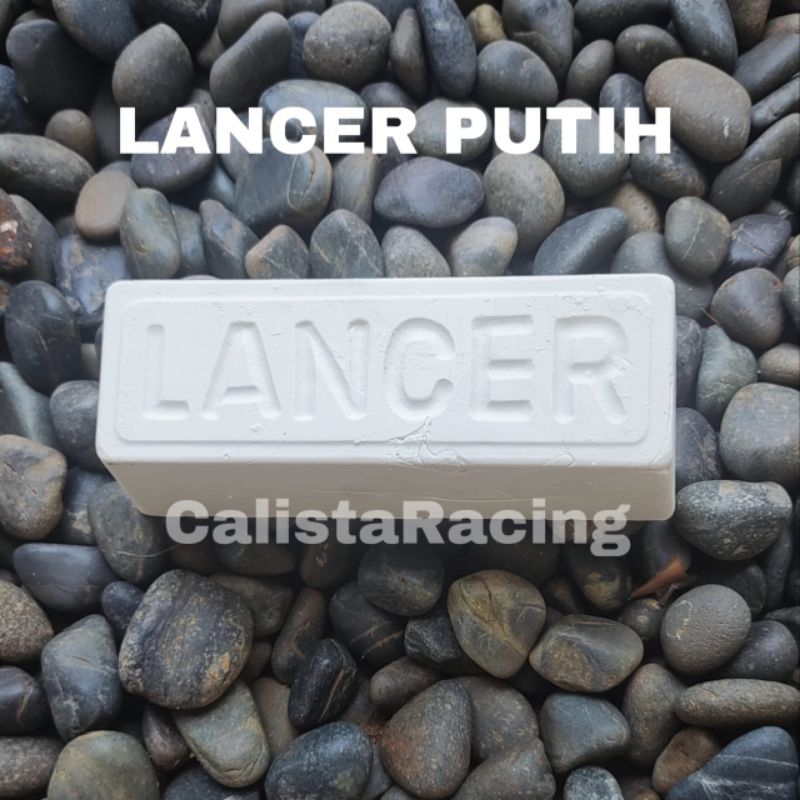 Jual Batu Putih LANCER 1000gr Buffing Compound bukan ijo poles | Shopee ...