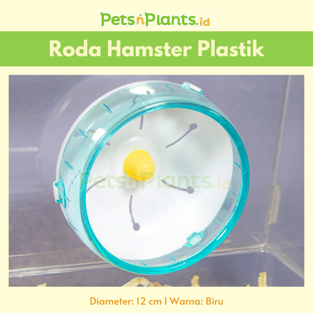 Jual Silent Hamster Jogging Wheel - Mainan Roda Putar Kandang Hamster ...