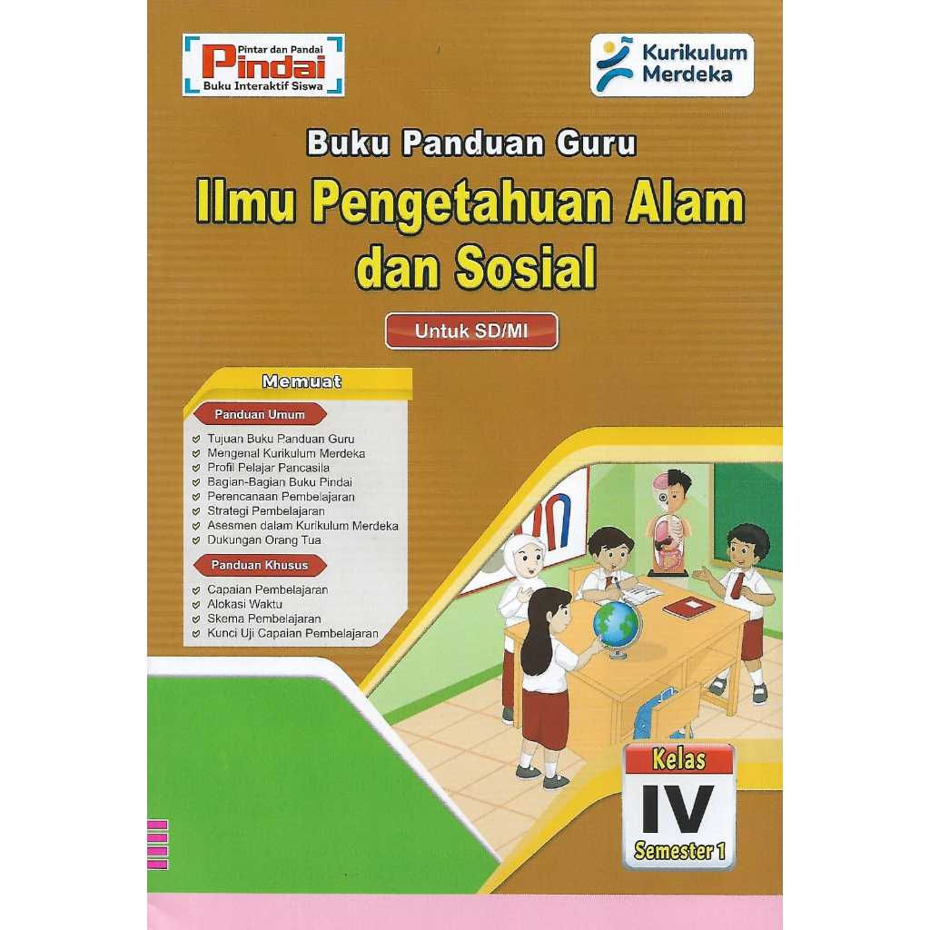 Jual Buku Panduan Guru IPAS Kelas 4 SD/MI Semester 1 Kurikulum Merdeka | Shopee Indonesia