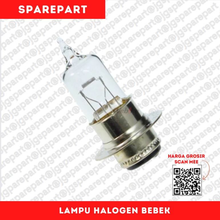 Jual Lampu Depan HALOGEN Motor Bebek 25W/32W 12V | Shopee Indonesia