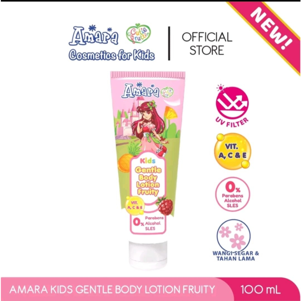 Jual Amara Kids Gentle Body Lotion 100ml / 200ml | Shopee Indonesia