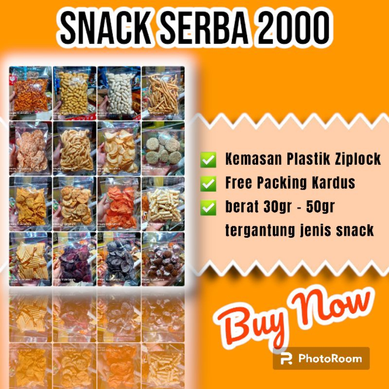 Jual TERMURAH ANEKA SNACK KILOAN SERBA 2000 || SNACK KILOAN KHAS ...