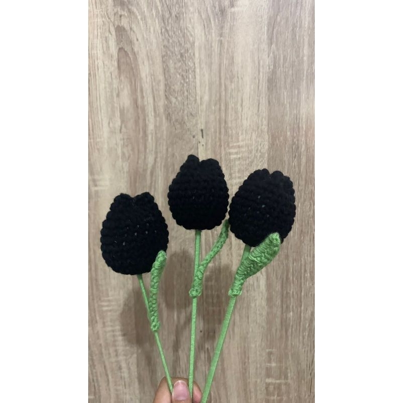 Jual [READY] Bunga Tulip Crochet Per Tangkai | Bunga Hiasan | Buket ...