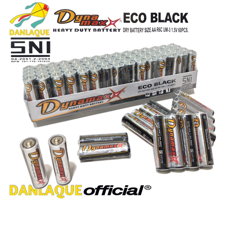 Jual 8D Battery Dynamax Type AA Batre Mobil Remote Control Mainan Anak ...
