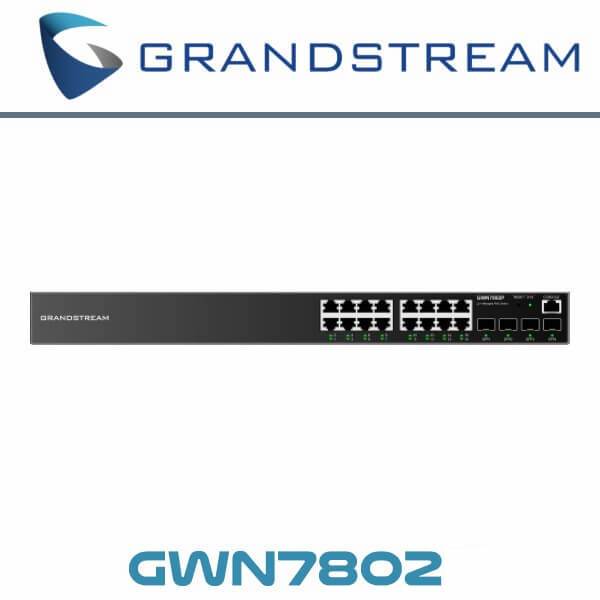 Jual Grandstream GWN7802 - 16 port Gigabit Layer 2+ Managed Network Switch [16xGigE, 4xGigE SFP ...