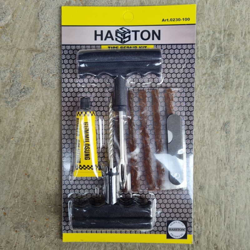 Jual Alat Tambal Ban Set 9 pcs Tubles Tubeless Tembel Ban Bocor Motor ...