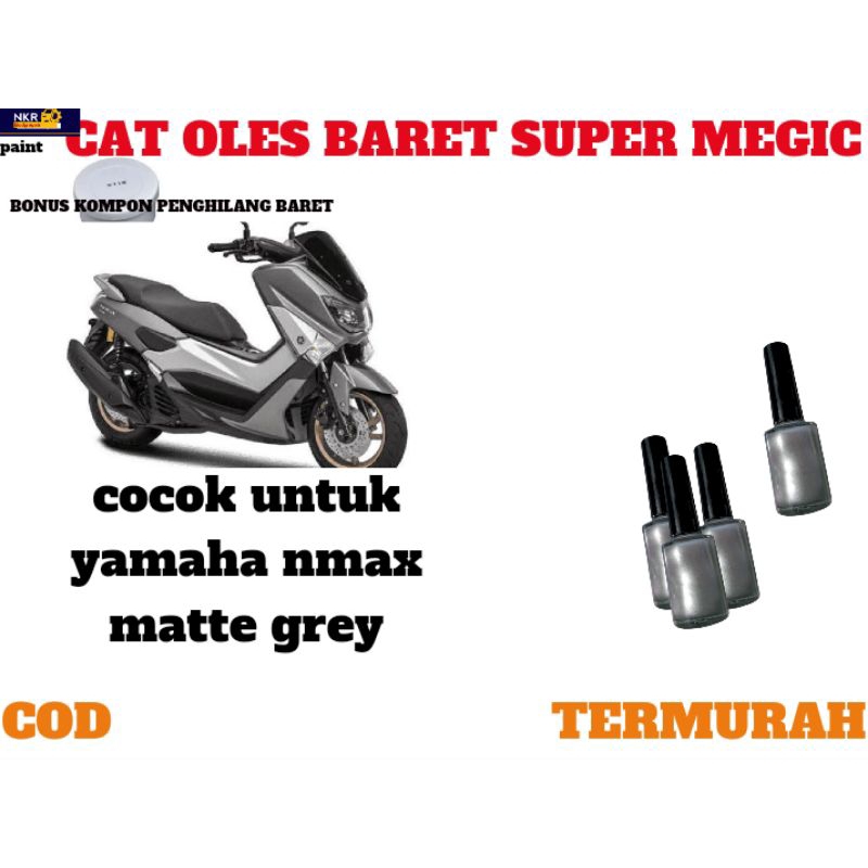 Jual CAT OLES PENGHILANG BARET YAMAHA NMAX MATTE GREY ,ABU_ABU DOF ,CAT ...