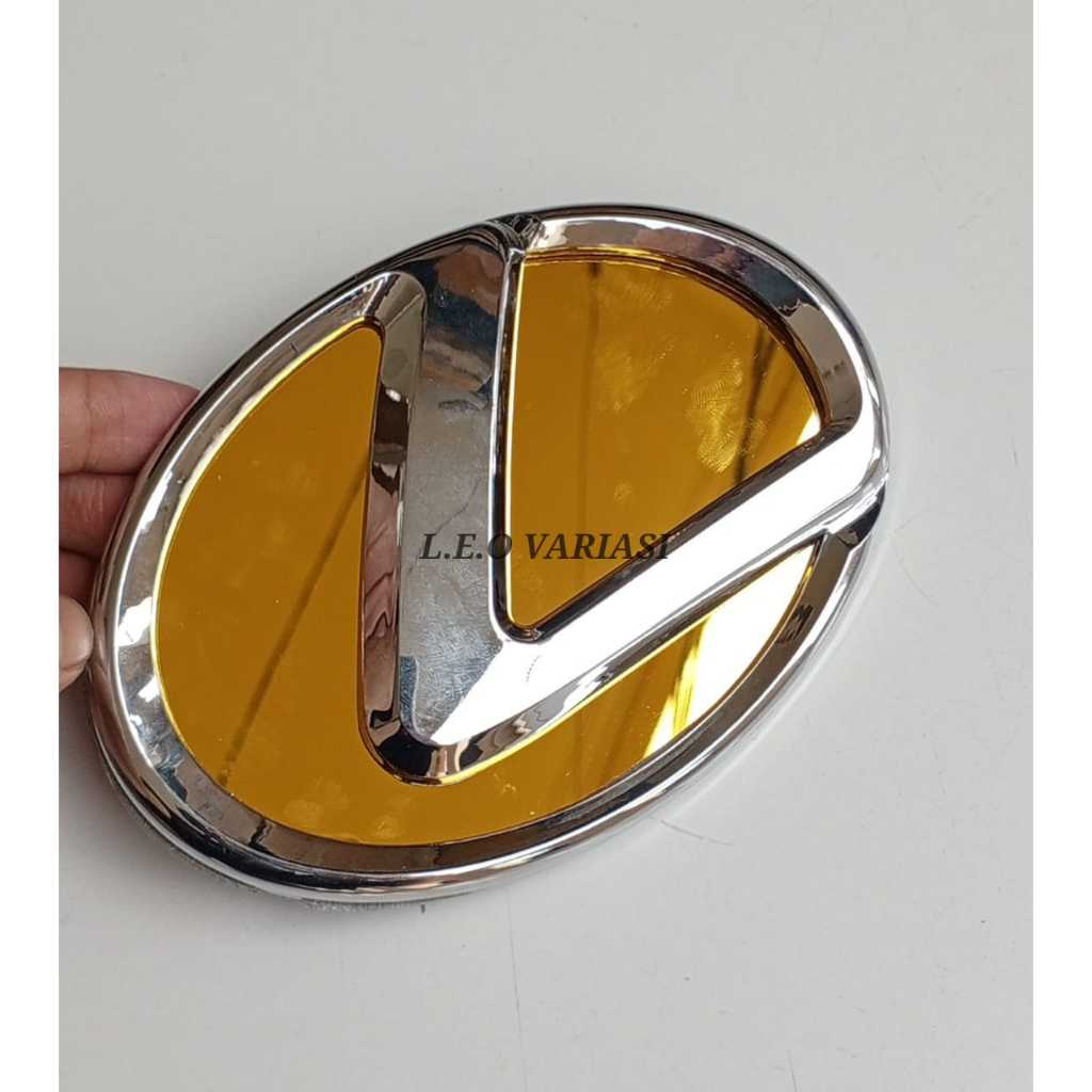 Jual Emblem Logo LEXUS Gold 15 x 12.5cm | Shopee Indonesia