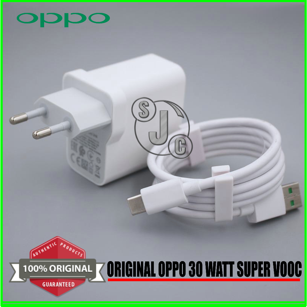 Jual Charger Opo A94 5G USB Type C Super VOOC 30 Watt | Shopee Indonesia