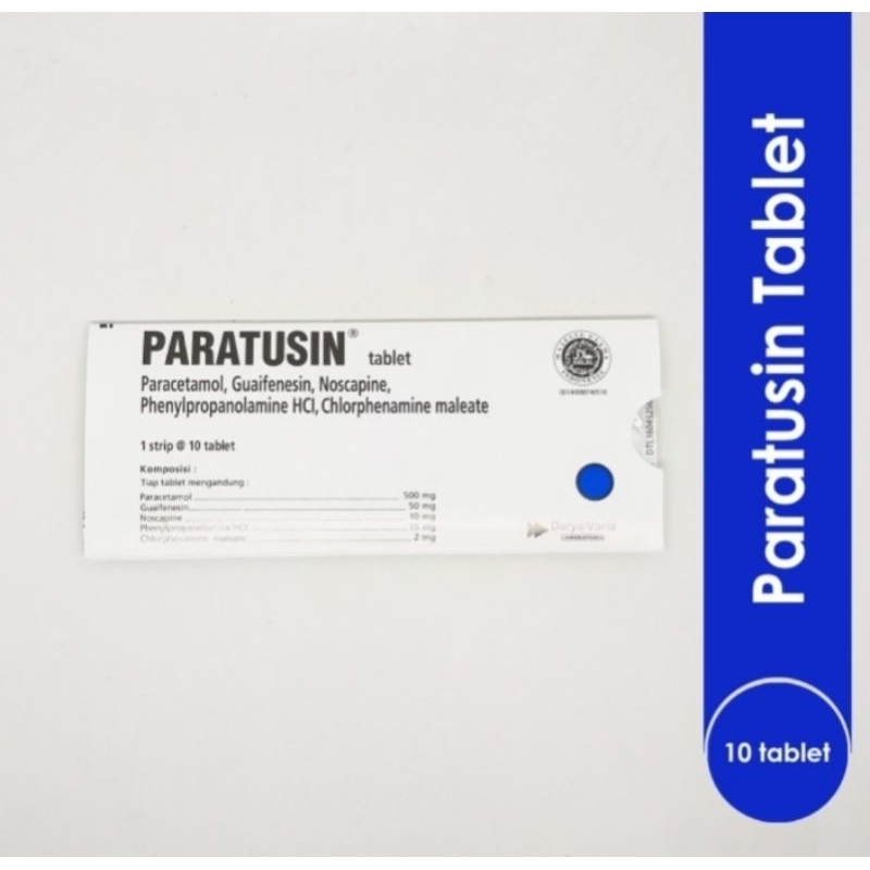 Jual Paratusin Strip 10 Tablet | Shopee Indonesia