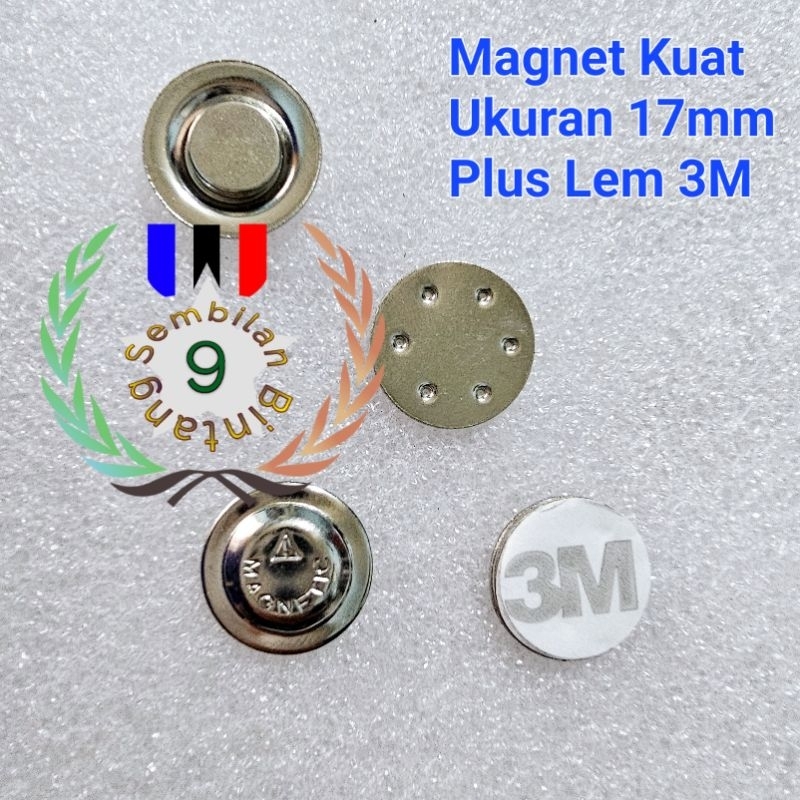 Jual Magnet Bulat Magnet Pin Lencana Magnet Nama Dada Magnet Papan Nama ...