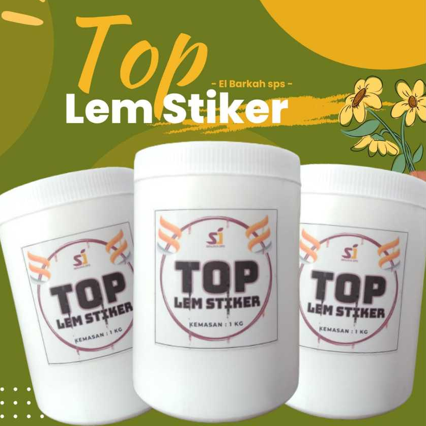 Jual TOP LEM STIKER 1 KG | Shopee Indonesia