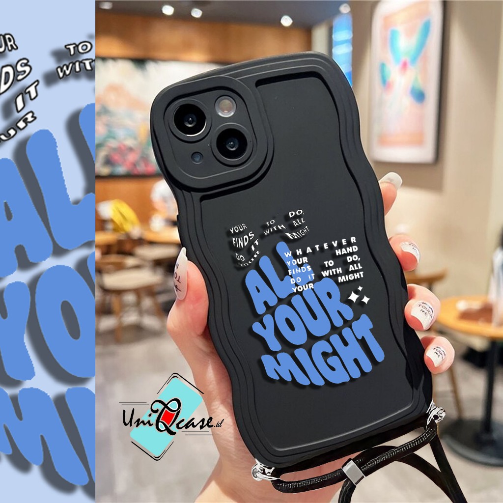 Jual [GLB03] Softcase Gelombang Sling Tali Redmi 9C/9A/R NOTE 12/R NOTE ...