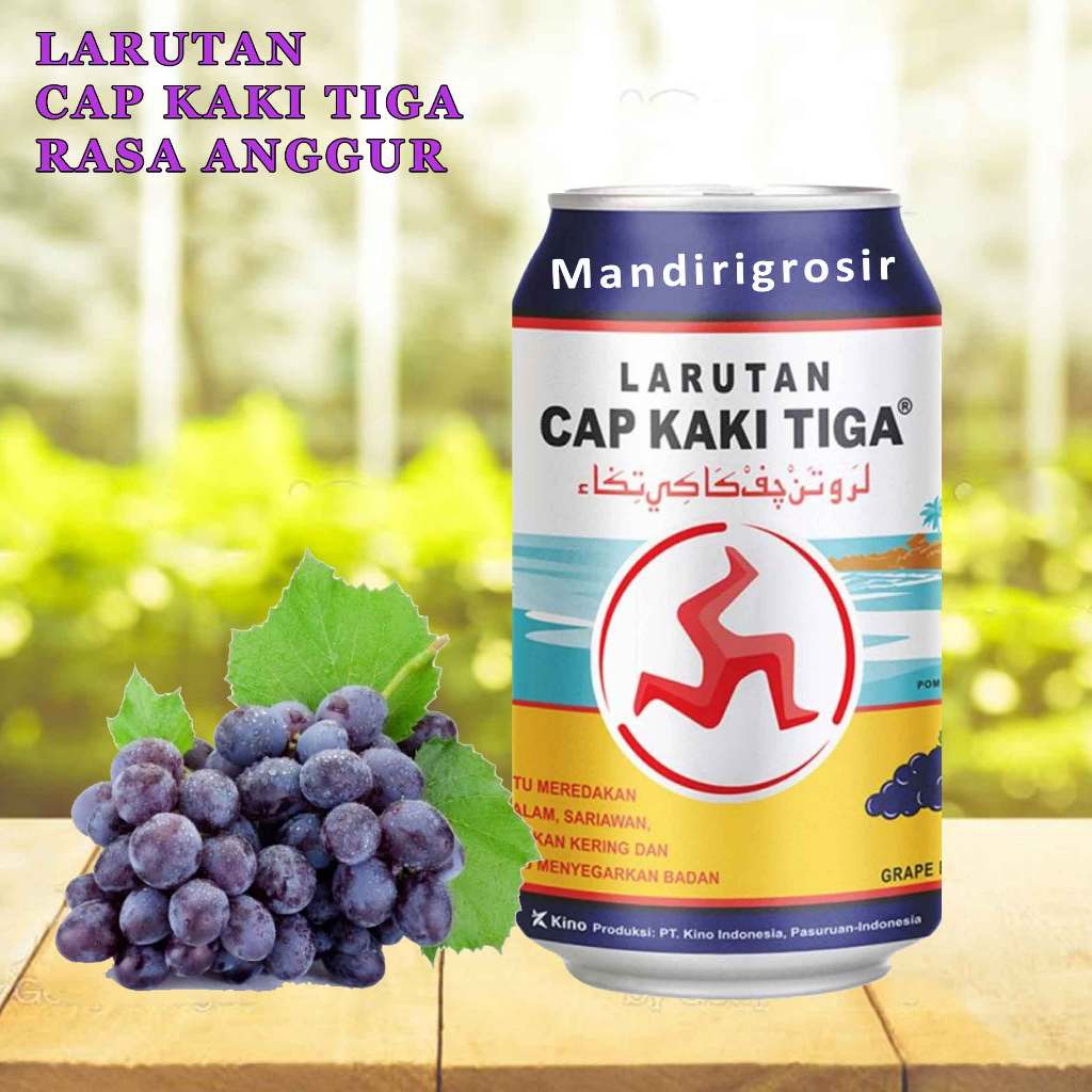 Jual Minuman Kemasan Kaleng * Larutan Cap Kaki Tiga * Minuman Rasa ...