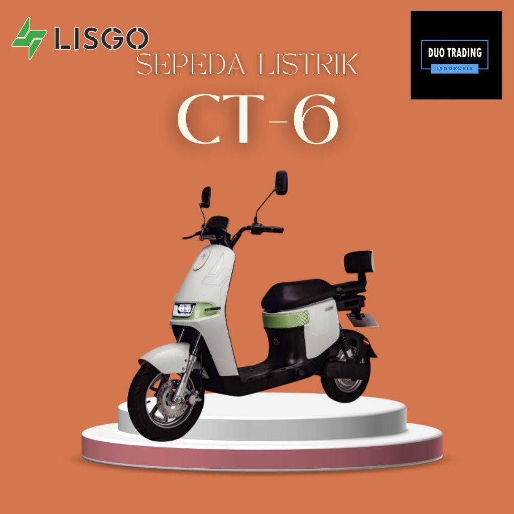 Jual SEPEDA LISTRIK LISGO CT-6 Garansi Resmi | Shopee Indonesia