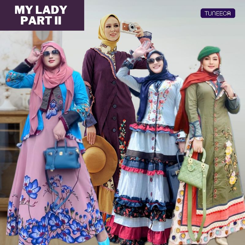 Jual Gamis Tuneeca MY LADY PART II TERMURAH | Shopee Indonesia