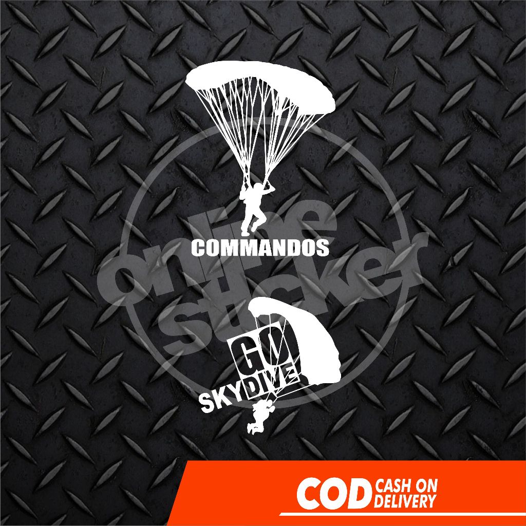 Jual stiker payung terjun untuk mobil kaca belakang | Shopee Indonesia