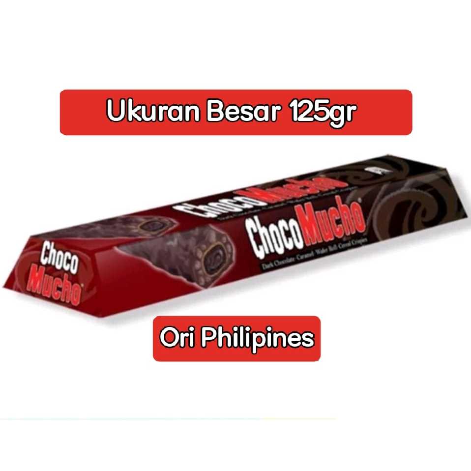 Jual Choco Mucho Milk Dark Chocolate Caramel 125 Gr Big Bar Cokelat Karamel - Dark Chocolate ...