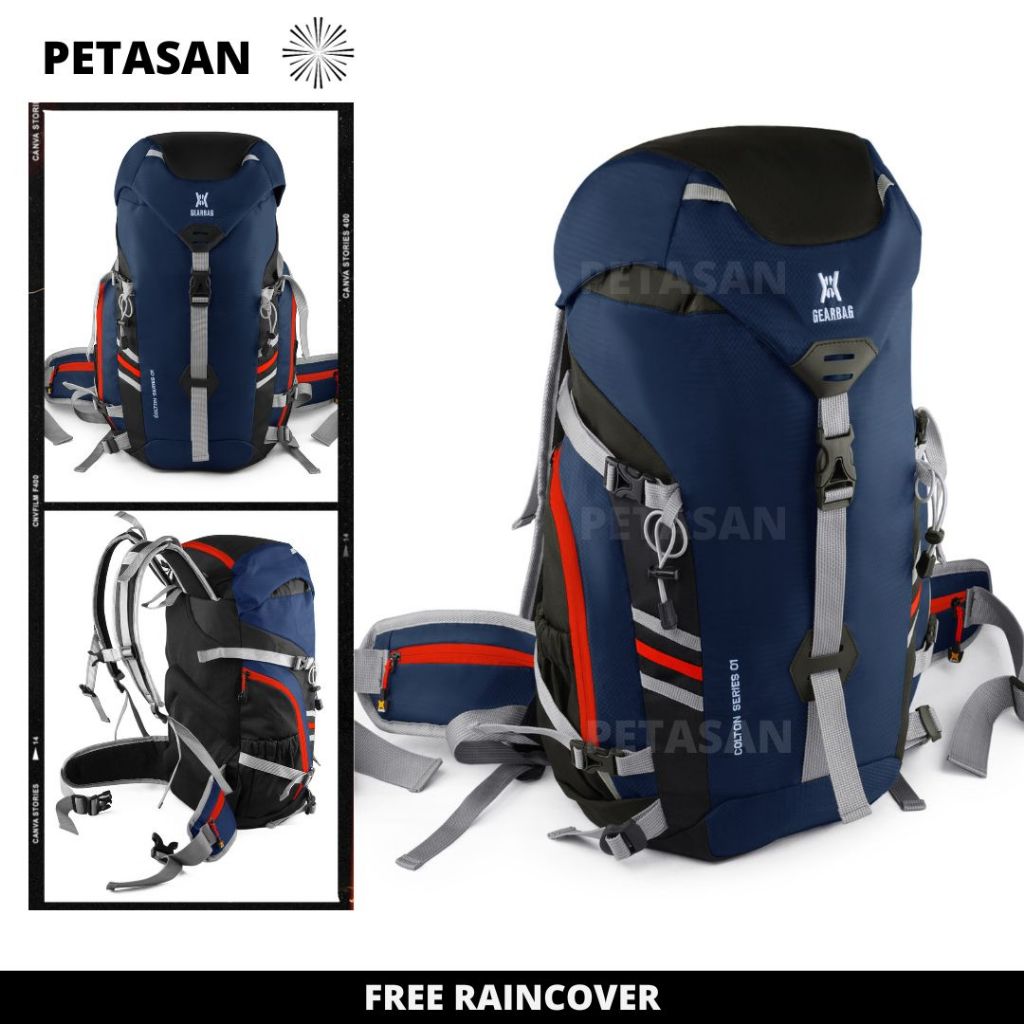 Jual PTS - TAS GUNUNG GEAR BAG 13161 - HIKING BACKPACK - COLTON ...