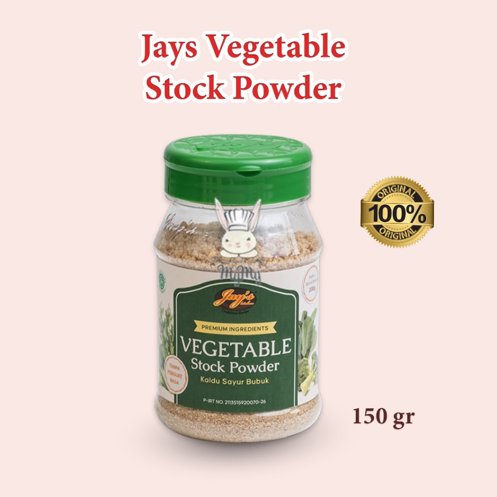 Jual Jays Vegetable Stock powder | Kaldu Sayur Bubuk 200gr | Shopee ...