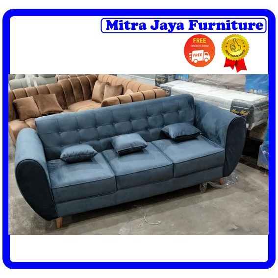 Jual SOFA RETRO SEAT 3/SOFA RETRO MINIMALIS | Shopee Indonesia