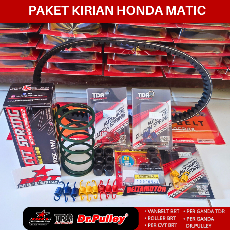 Jual PAKET UPGRADE KIRIAN CVT BRT VARIO 110 125 150 BEAT FI SCOOPY 2021 ...