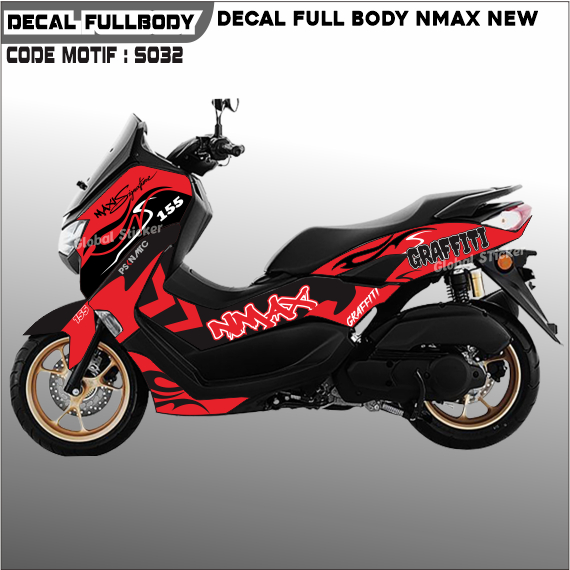 Jual Decal Nmax New Full Body CODE S032 Motif Graffiti Banyak Pilihan ...