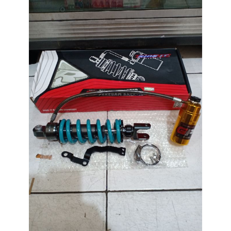 Jual Monoshock Tabung Pisah Fleksibel CB150R, CBR150R, K46, K45, RIDE IT GP 103 Gold series ...