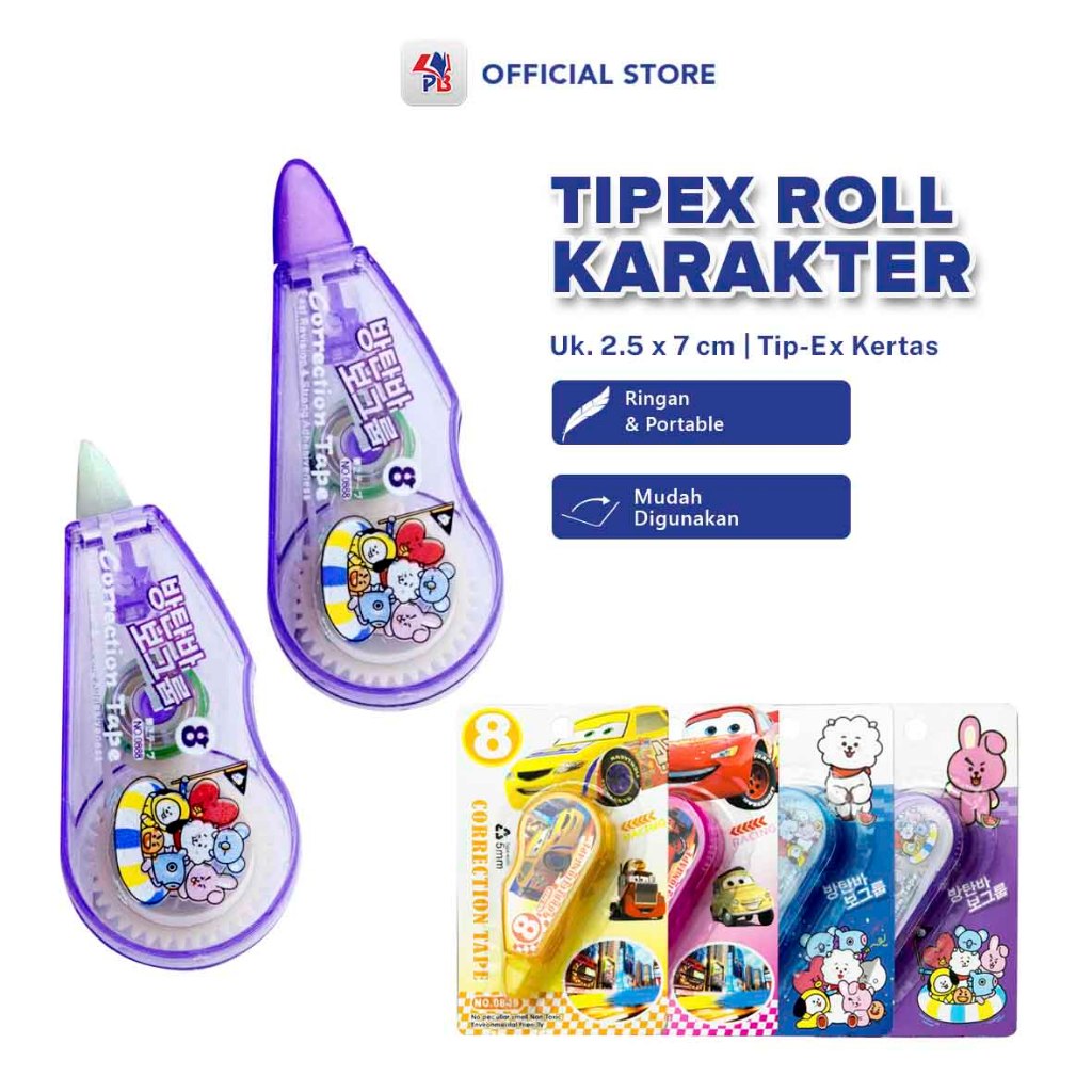 Jual Tipex kertas / Correction tape /Tipex Kertas Roll Correction Tape ...