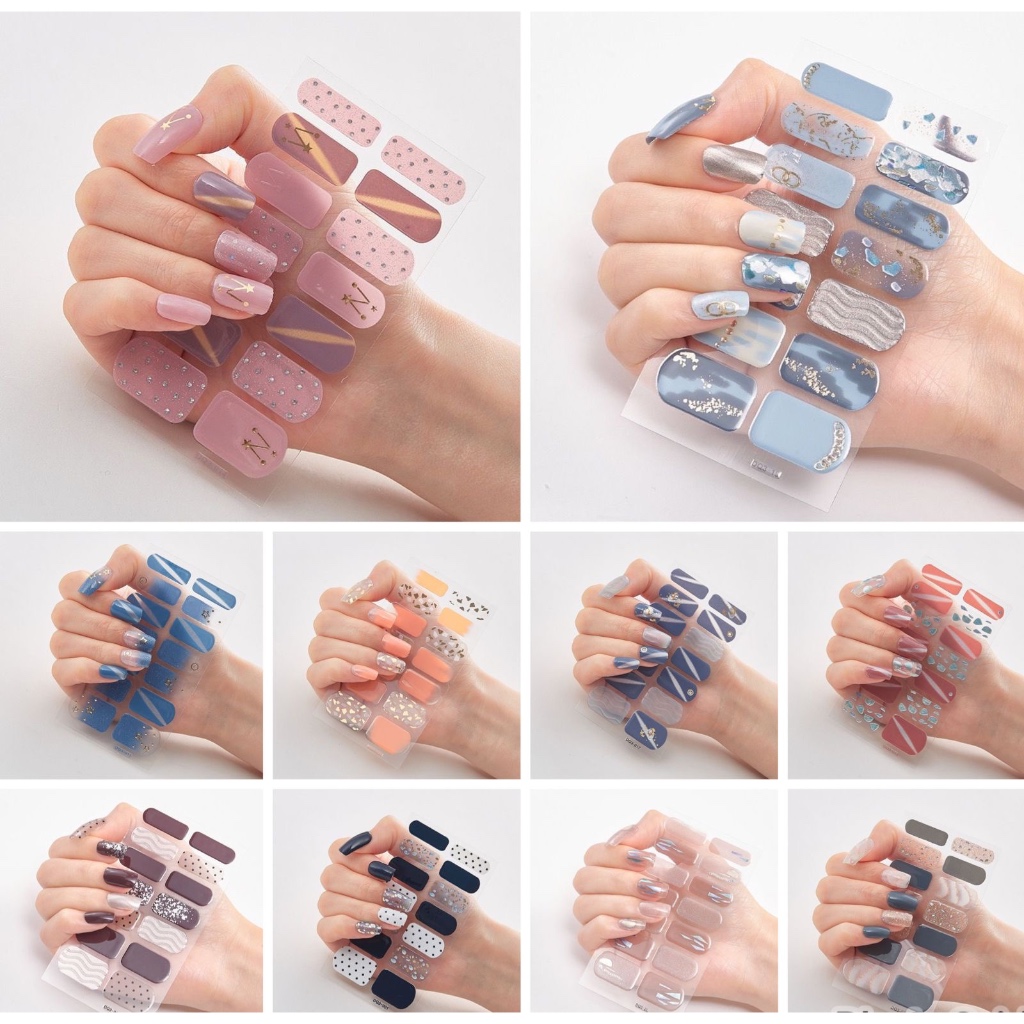 Jual Stiker Nail Art Premium Sticker Kuku Murah Series Premium Nails ...