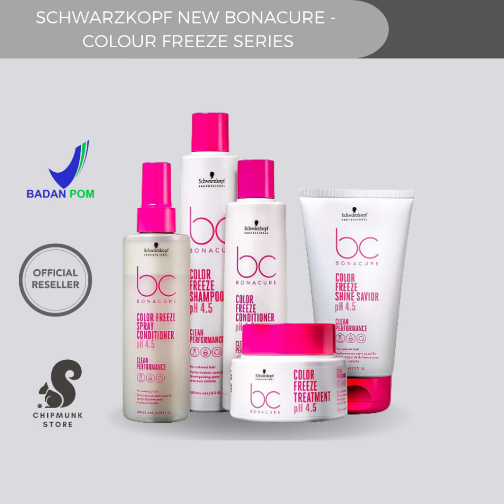 Jual Schwarzkopf New Bonacure Color Freeze Series | Shopee Indonesia