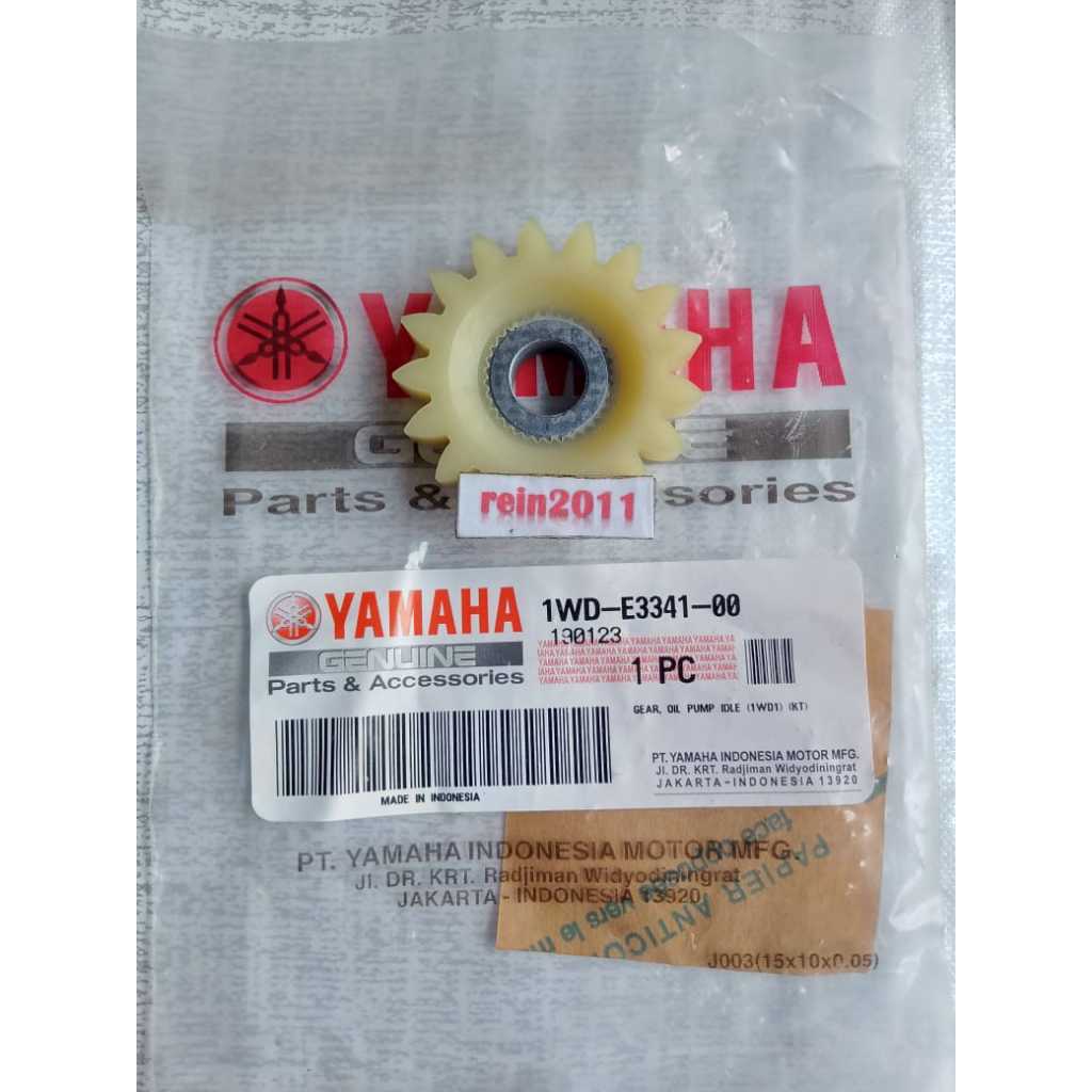 Jual GEAR GIGI GIR POMPA OLI R25 R 25 MT 25 ASLI ORI YAMAHA 1WD E3341 00 | Shopee Indonesia