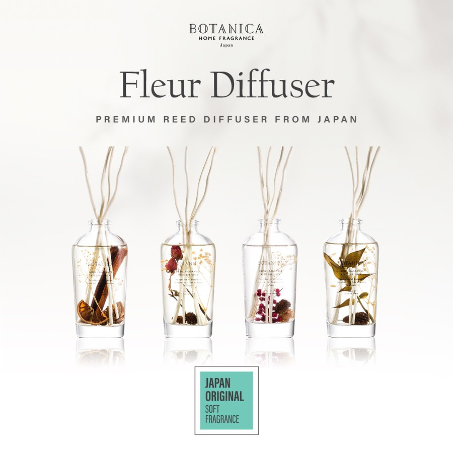 Jual Reed Diffuser Botanica Fragrance Japan Fleur 170ml Pengharum ...