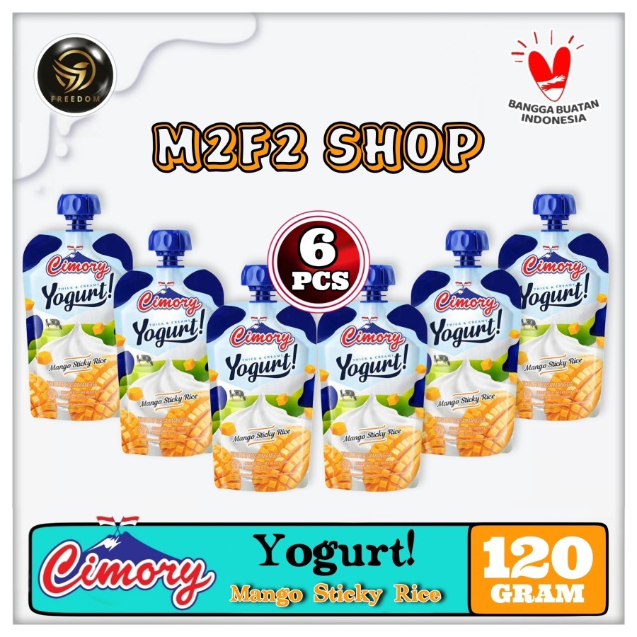 Jual Yogurt Cimory Squeeze Mango Sticky Rice | Mangga - 120 gr (Kemasan ...