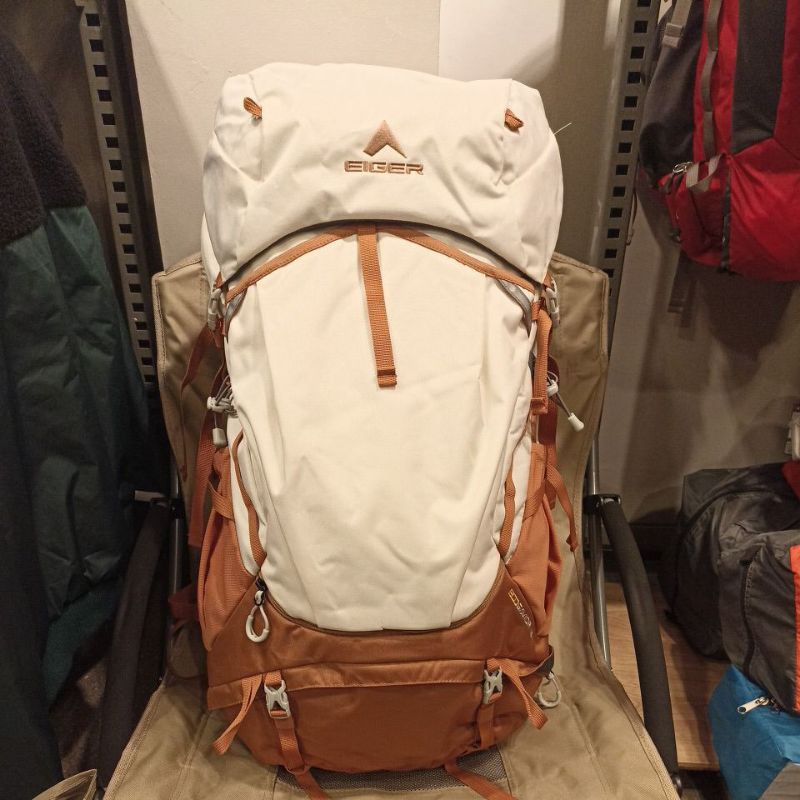 Jual TAS CARRIER EIGER1989 ECOSAVIOR 45L WHITE | Shopee Indonesia