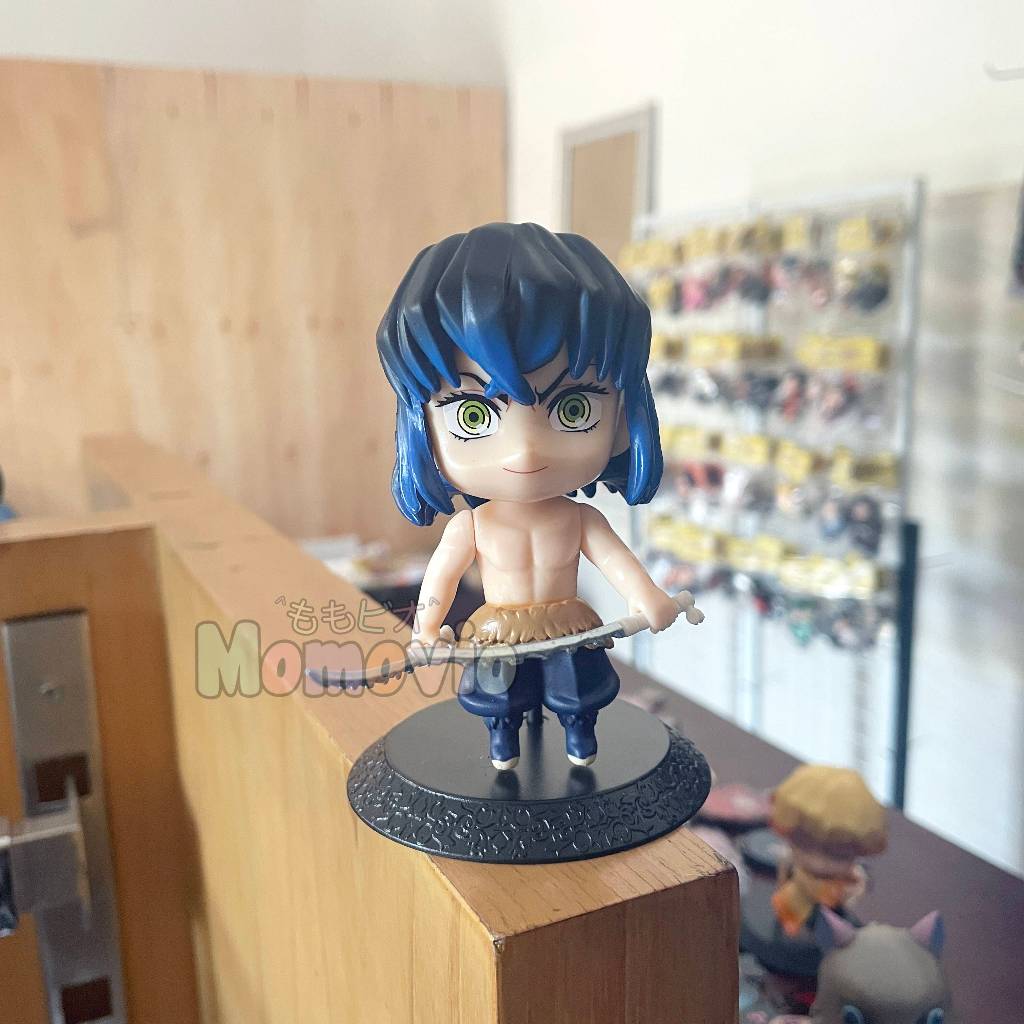 Jual Demon Slayer Kimetsu no Yaiba Chibi Action Figure 10cm Tanjiro ...