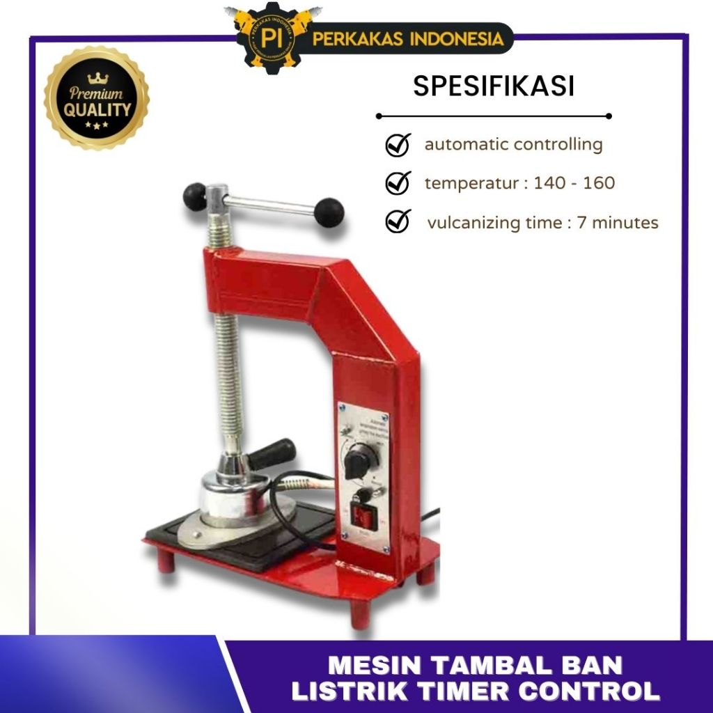 Jual Mesin Tambal Ban Listrik Timer Control Alat Penambal Ban Bocor ...