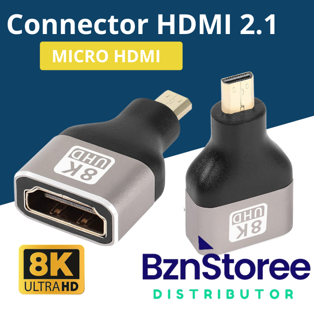 Jual Micro HDMI to HDMI Adapter Gender Converter /Micro Hdmi to Hdmi ...
