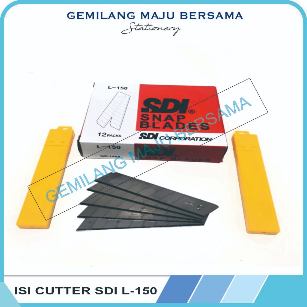 Jual ISI CUTTER BESAR L-150 SDI | Shopee Indonesia