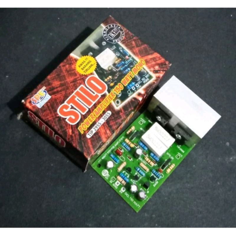 Jual Power Amplifier 150W OCL 150W STILO Power Amplifier Mono Plus 1 ...