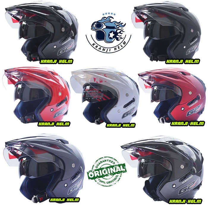 Jual Helm half face g2 exterminator double visor termurah | Shopee ...