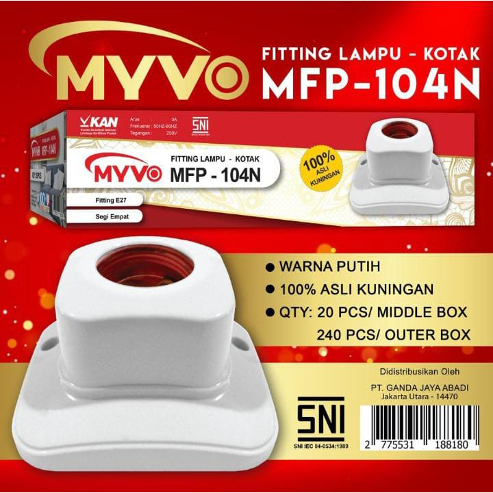 Jual Fitting Lampu Kotak Fitting Plafon Fitting Kotak murah Fitting ...